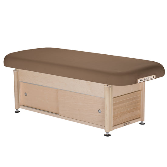 Living Earth Crafts Serenity Treatment Table with Deluxe Classic Cabin ...