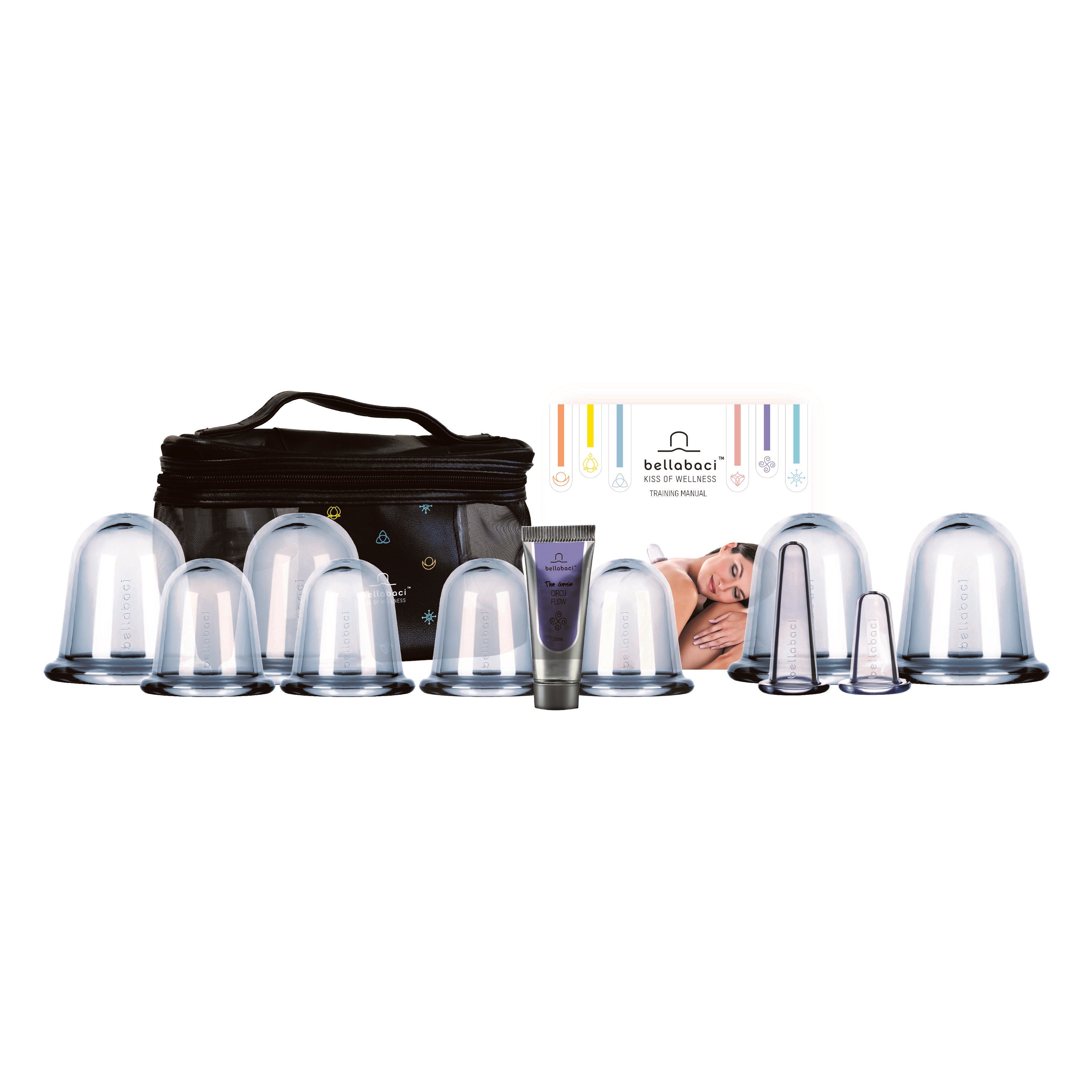 Bellabaci Deluxe Professional Cups System Kit, 12 piece – Universal ...