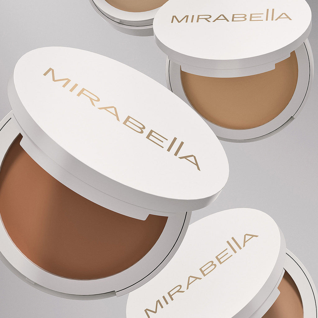 Mirabella Pure Press Invincible for All Powder Foundation, 10 g