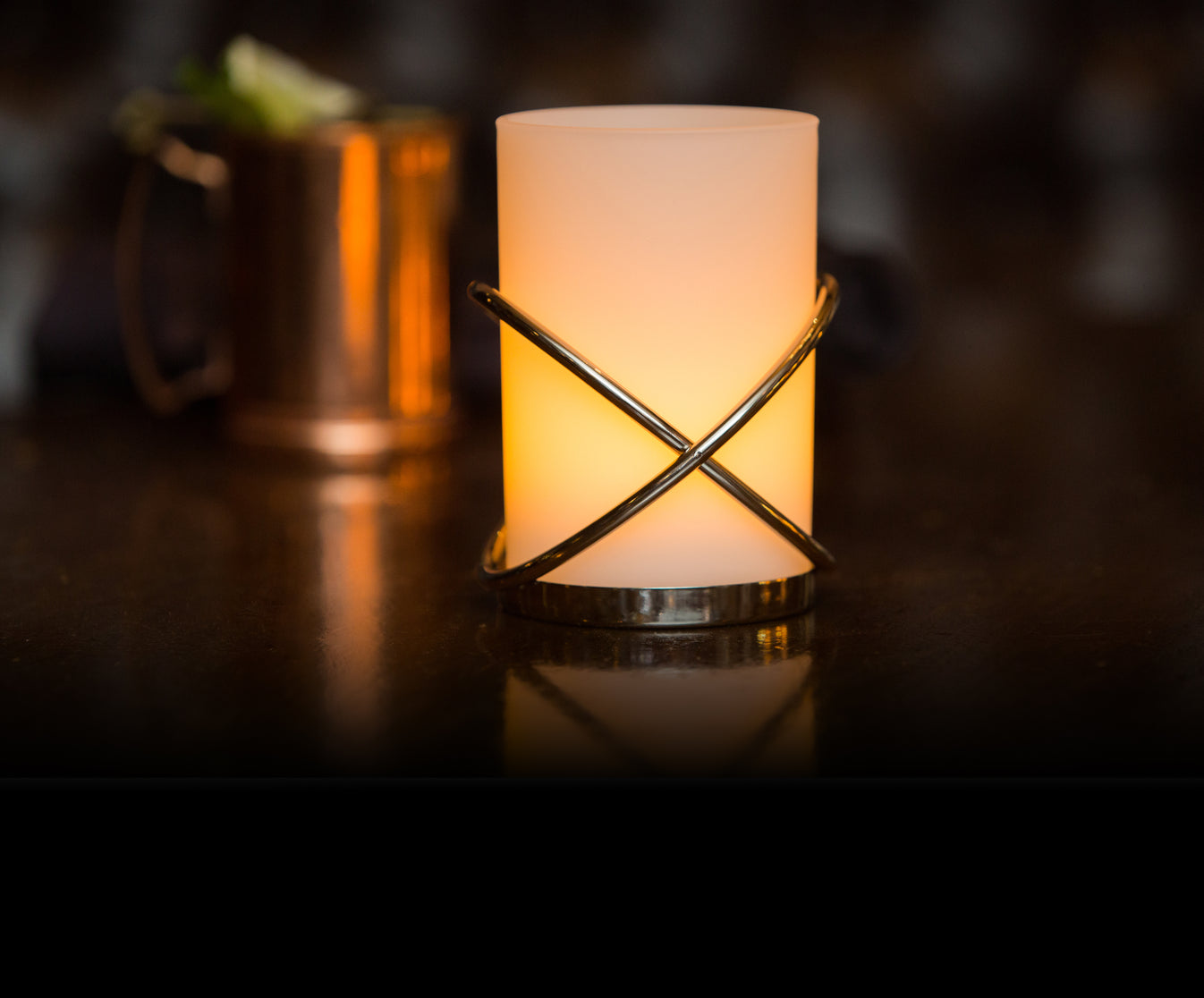 Double Loop Ring Candle Holders, Frosted Acrylic, 6 ct – Universal ...