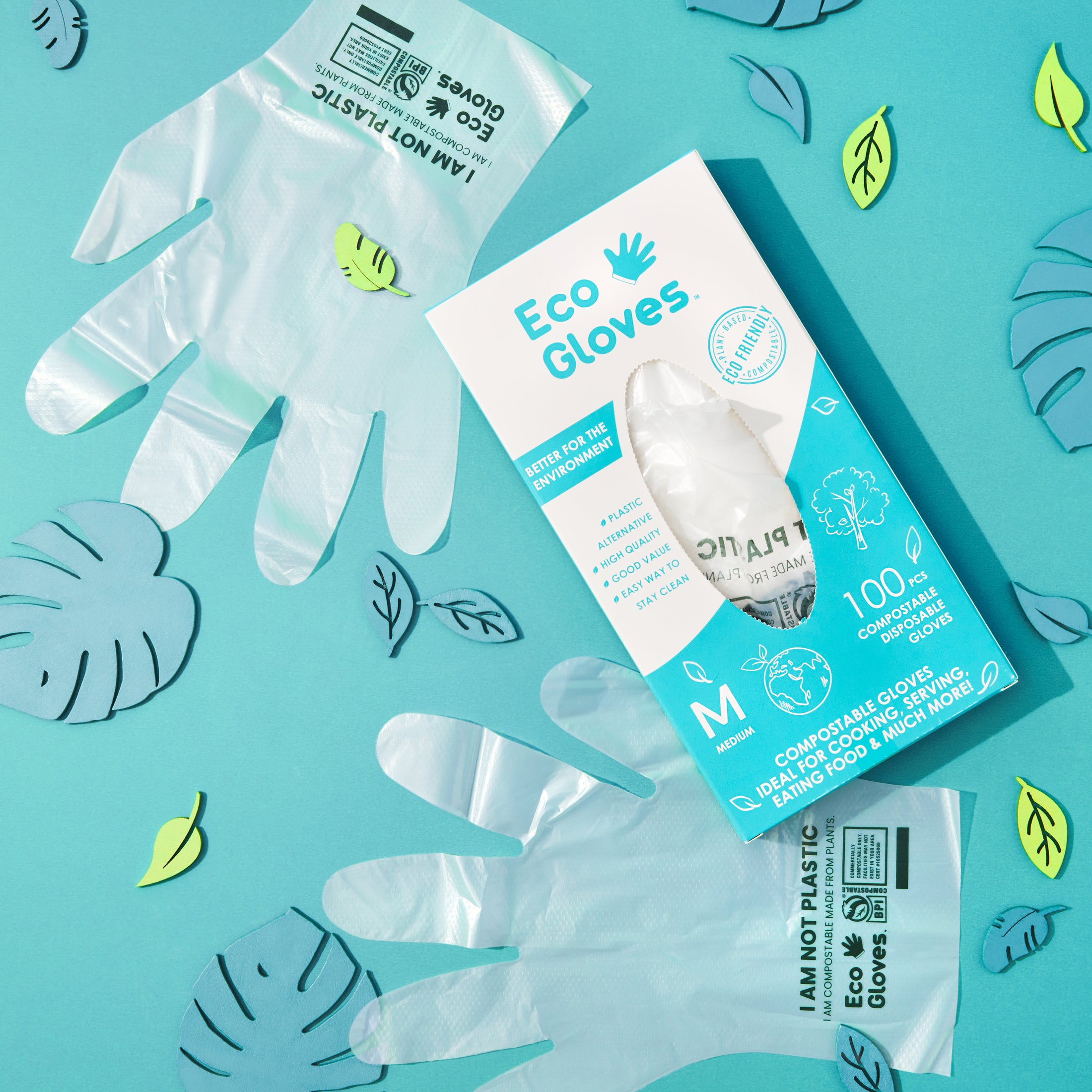 Eco Gloves Compostable Gloves, Clear, 100 ct – Universal Companies