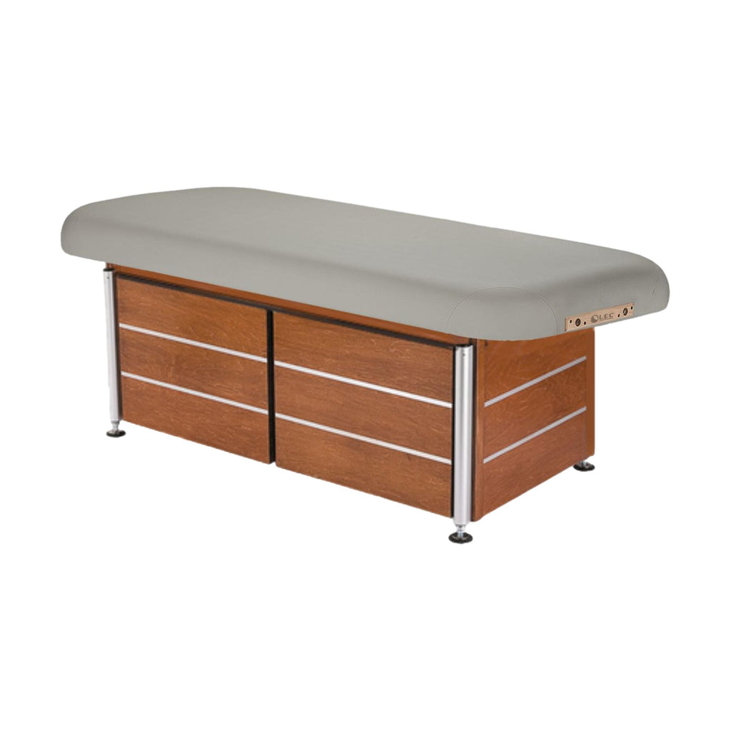 Living Earth Crafts Serenity Treatment Table with Contemporary Cabinet Base