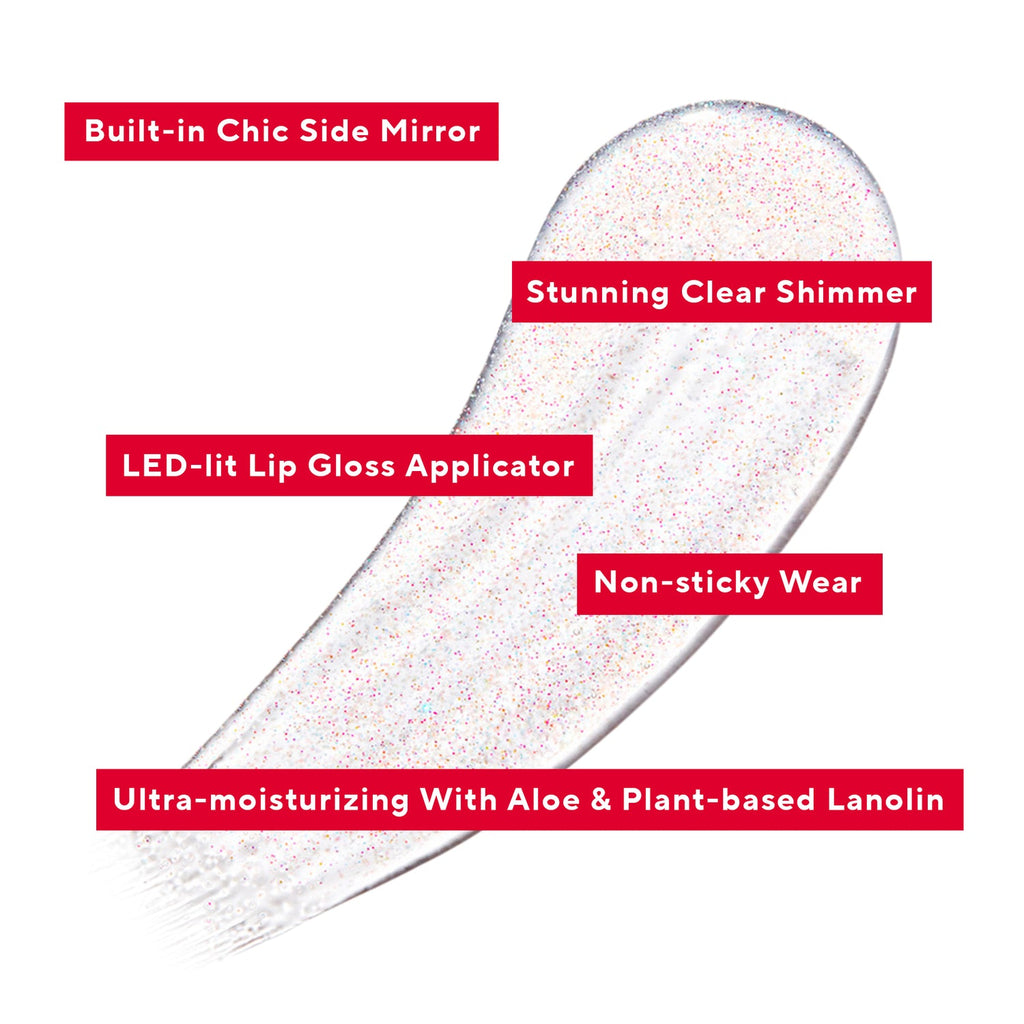 Mirabella Glow Light-Up Lip Gloss, 8 mL