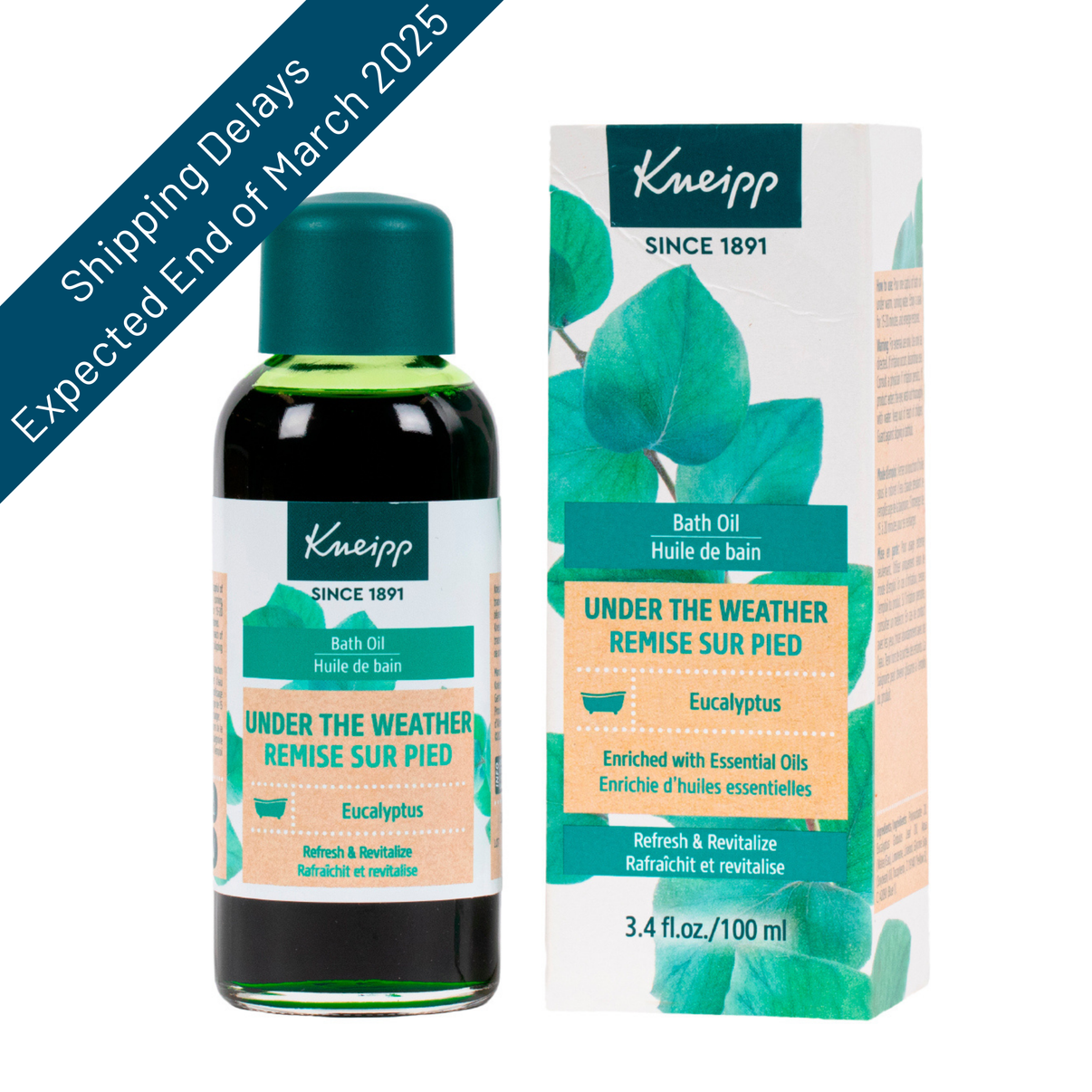 Kneipp Bath Oil, Under the Weather Eucalyptus – Universal Companies