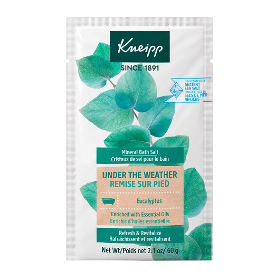 Kneipp Mineral Bath Salt, Under the Weather Eucalyptus – Universal ...
