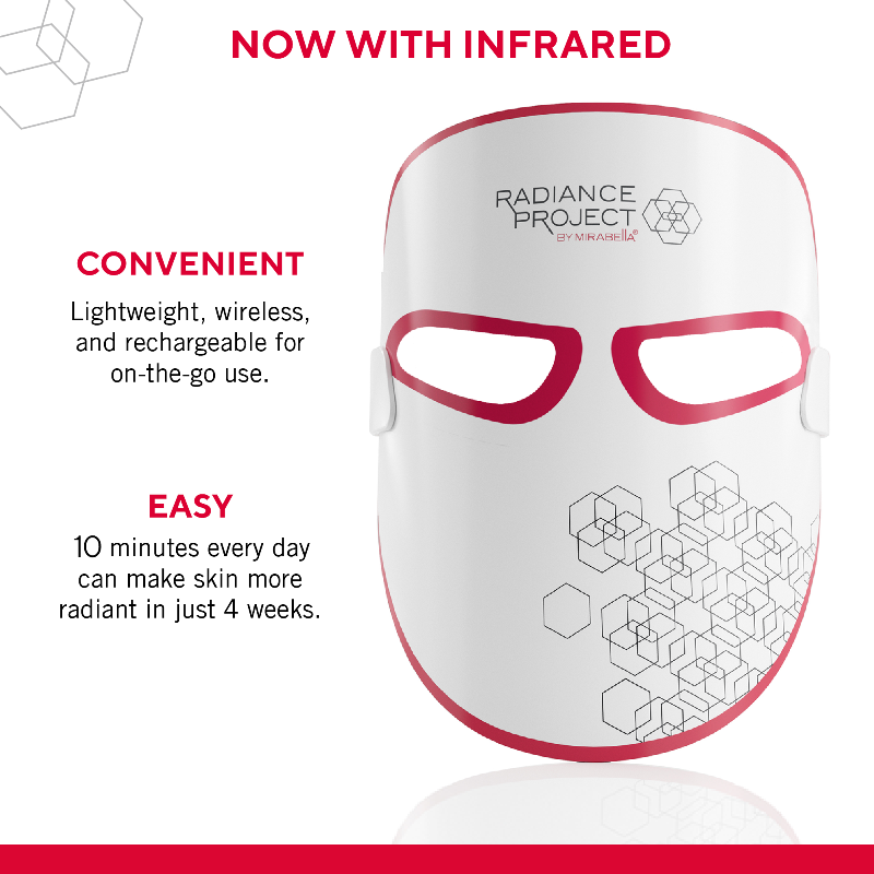 Mirabella Phototherapy 7-Color LED Facial Mask with Near Infrared