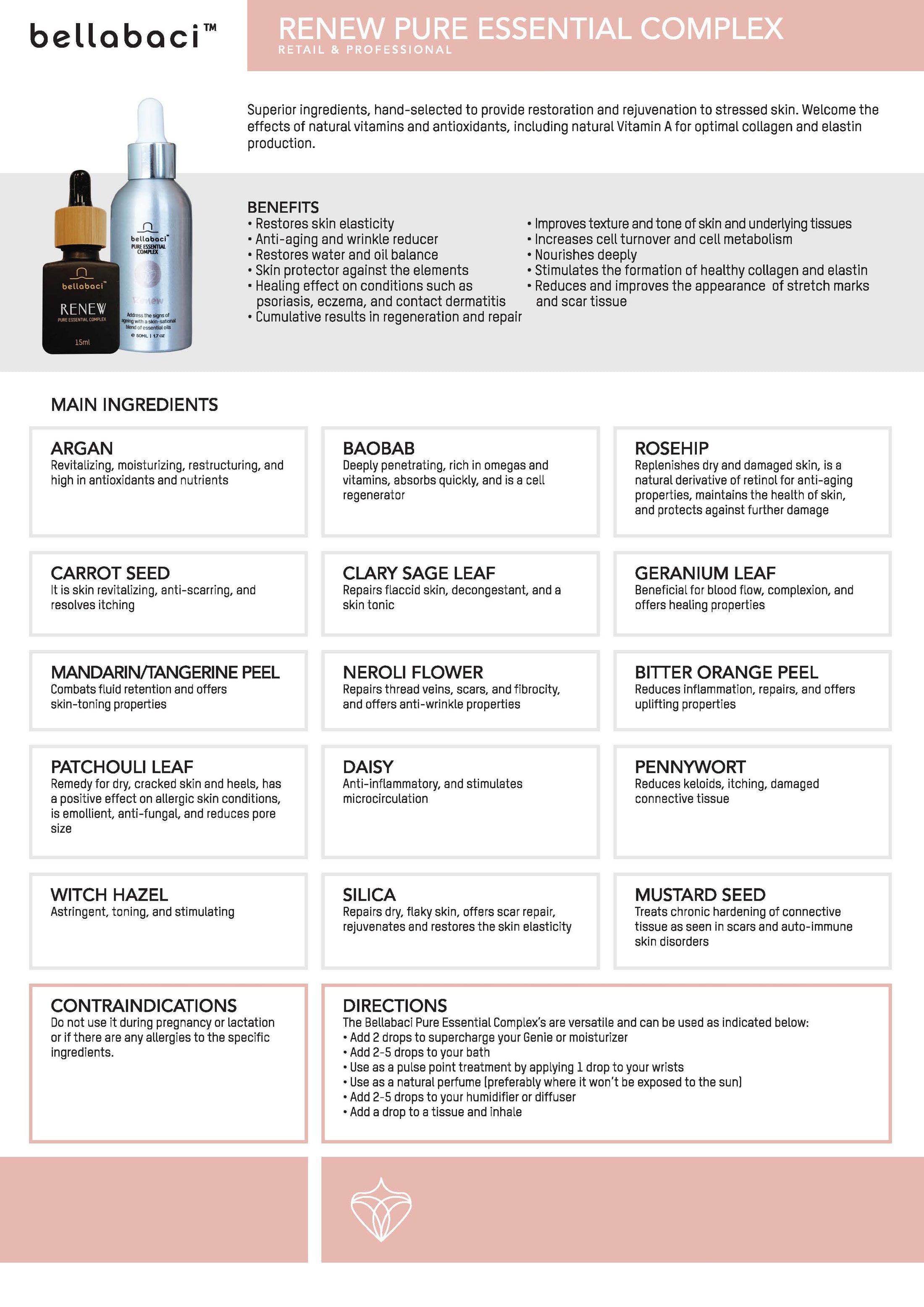 Bellabaci Renew Pure Essential Complex – Universal Companies