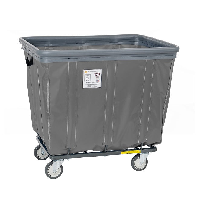 R&B Wire Vinyl Laundry Bumper Cart, Gray – Universal Companies