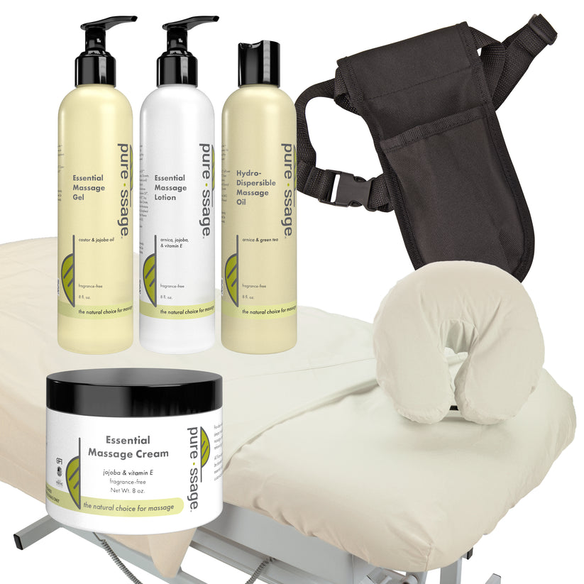 Pure-ssage Massage Intro Kit with Sheet Set – Universal Companies