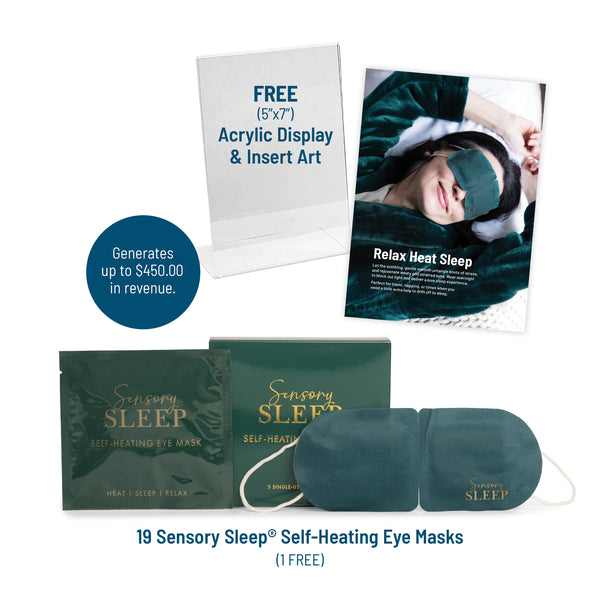 Sensory Sleep Self-Heating Eye Mask Retailer Success Kit – Universal ...