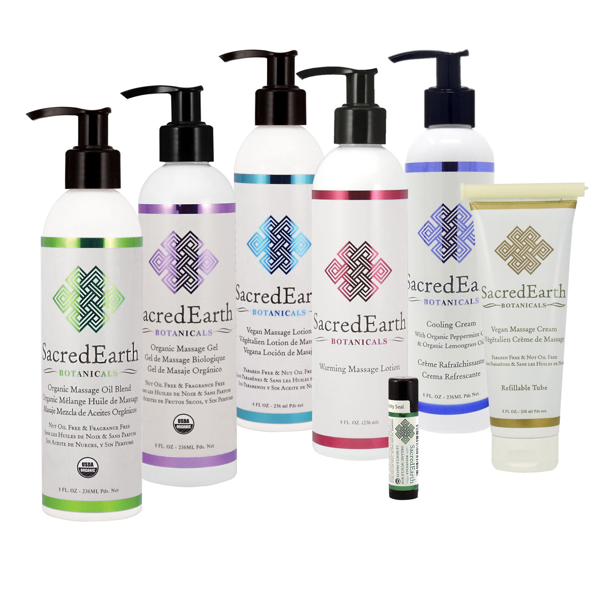 Sacred Earth Botanicals Professional Trial Kit, 7 piece – Universal ...