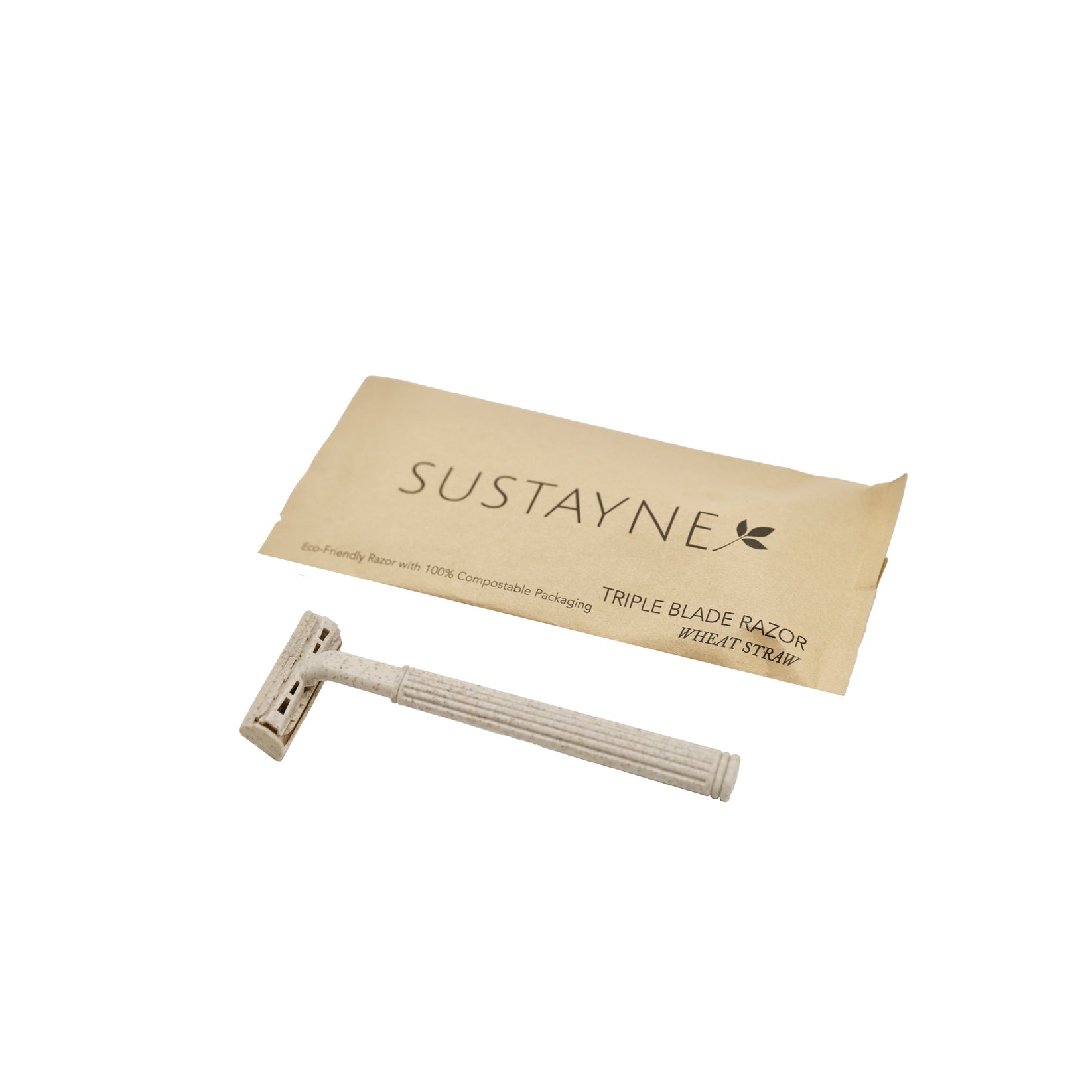 Sustayne Razor, Wheat Straw, Triple Blade – Universal Companies