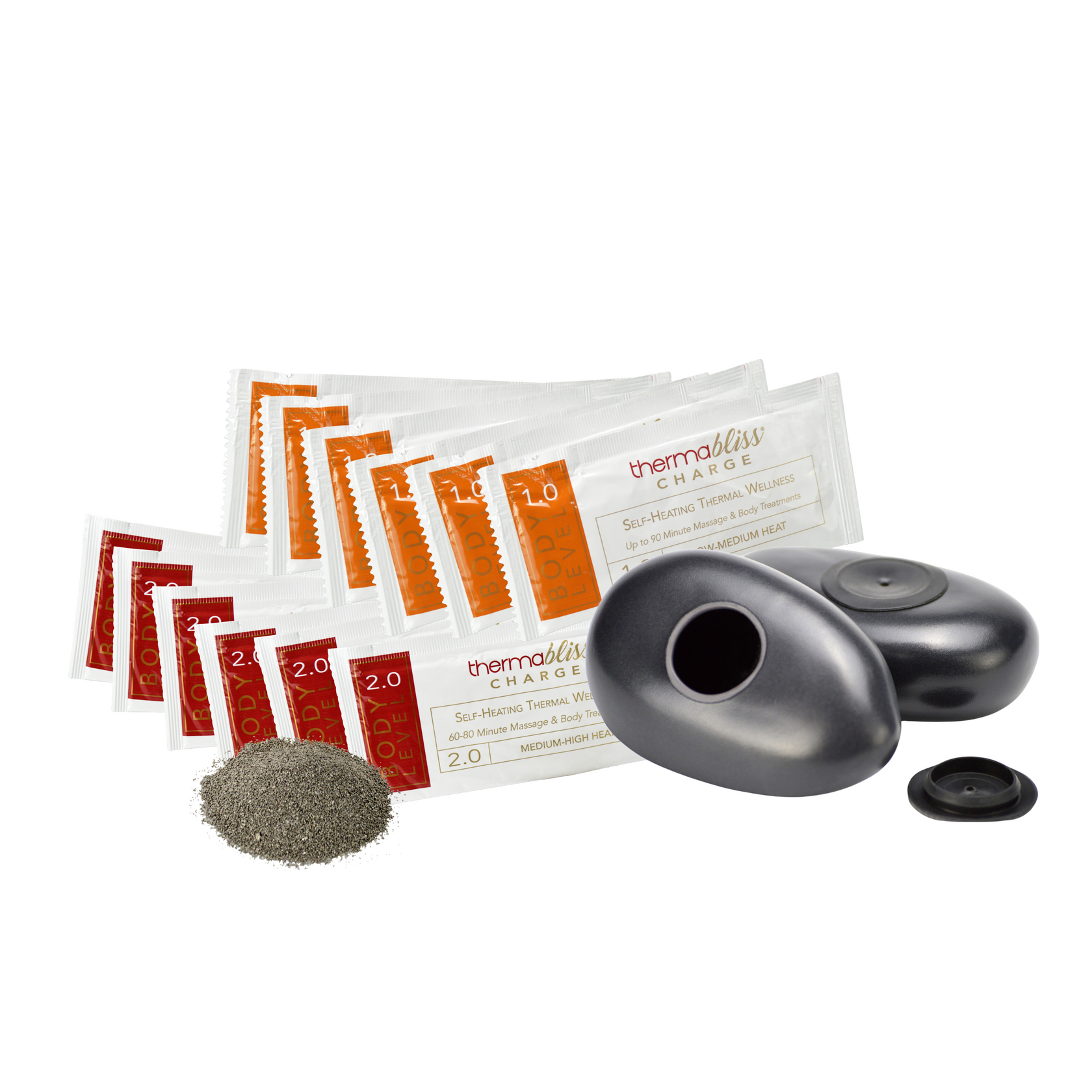 thermabliss Self-Heating Stone Starter Kit w/12 Charges – Universal ...