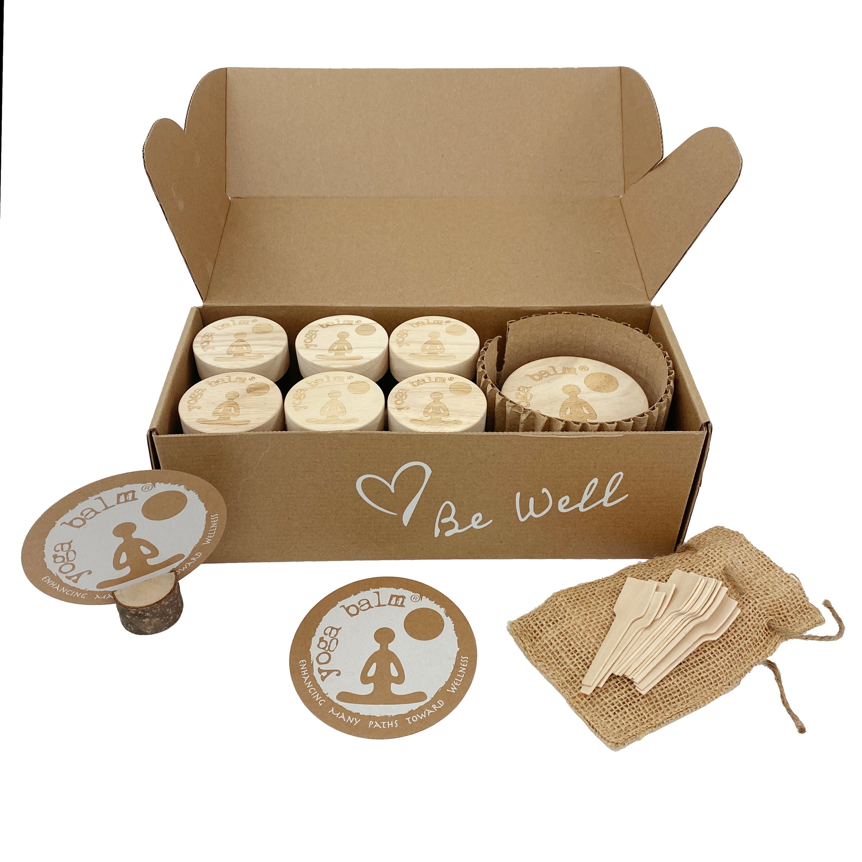 Yoga Balm 12 Piece 1.69 oz Jars + 9 oz for Professional Use – Universal ...