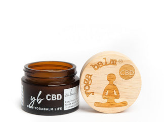 Yoga Balm CBD 12 Piece 1.69 oz Jars + 9 oz for Professional Use ...