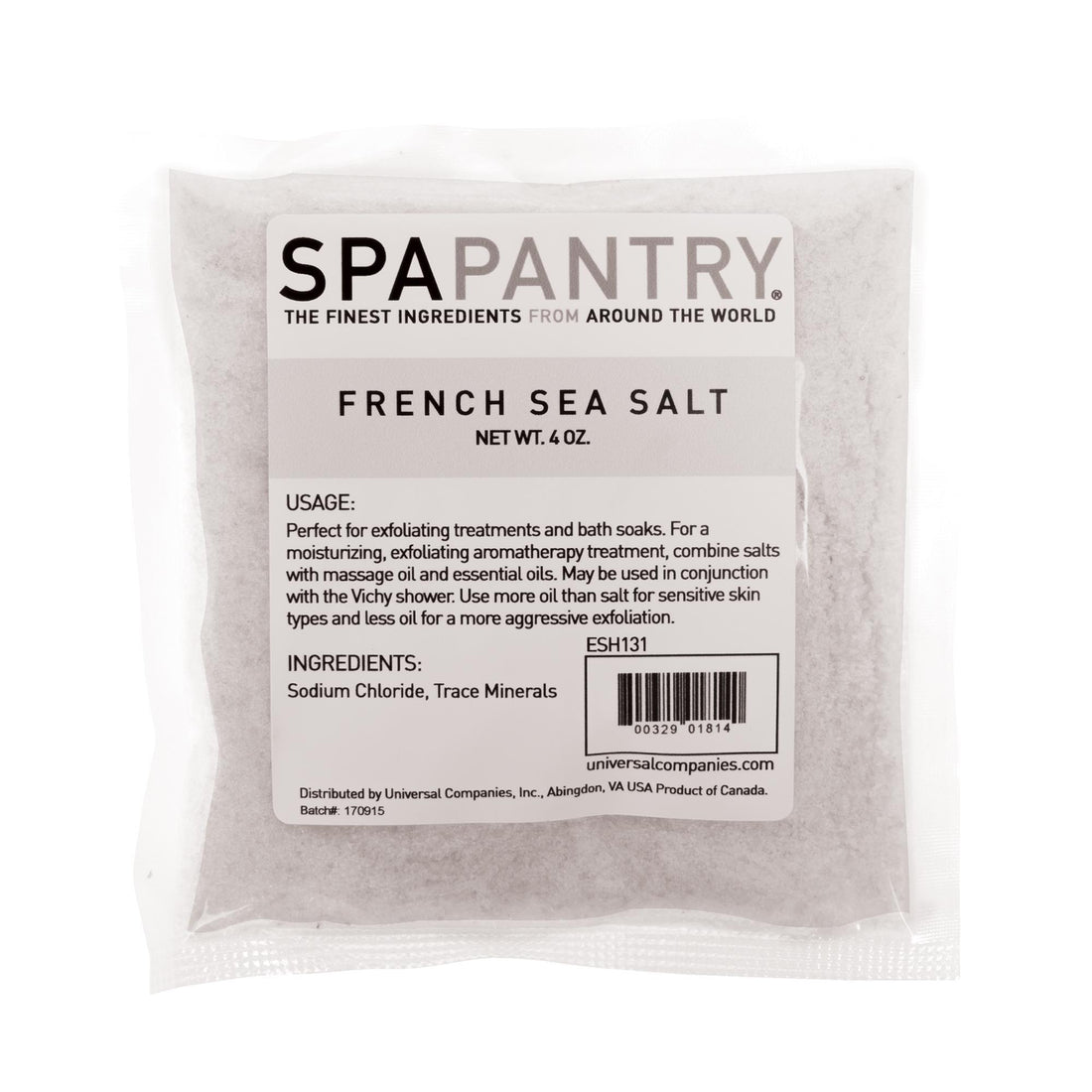 Spa Pantry French Sea Salt – Universal Companies