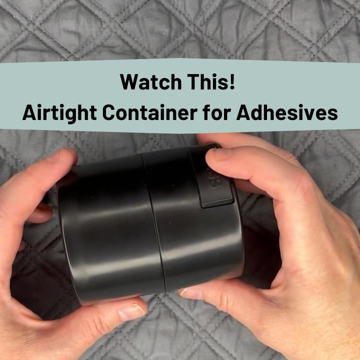 Adhesive Container, Black, 1 Ct. – Universal Companies