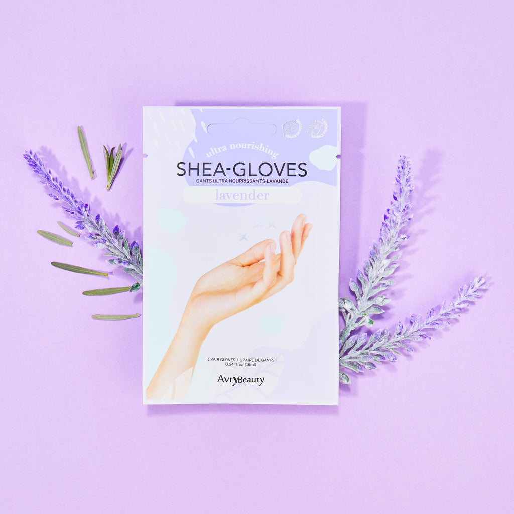 Avry Beauty Shea Butter Gloves, 1 pair