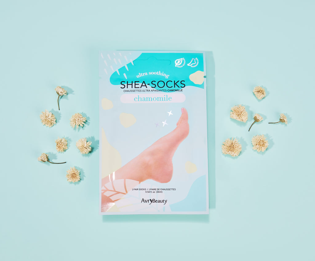 Avry Beauty Shea Butter Socks, 1 pair