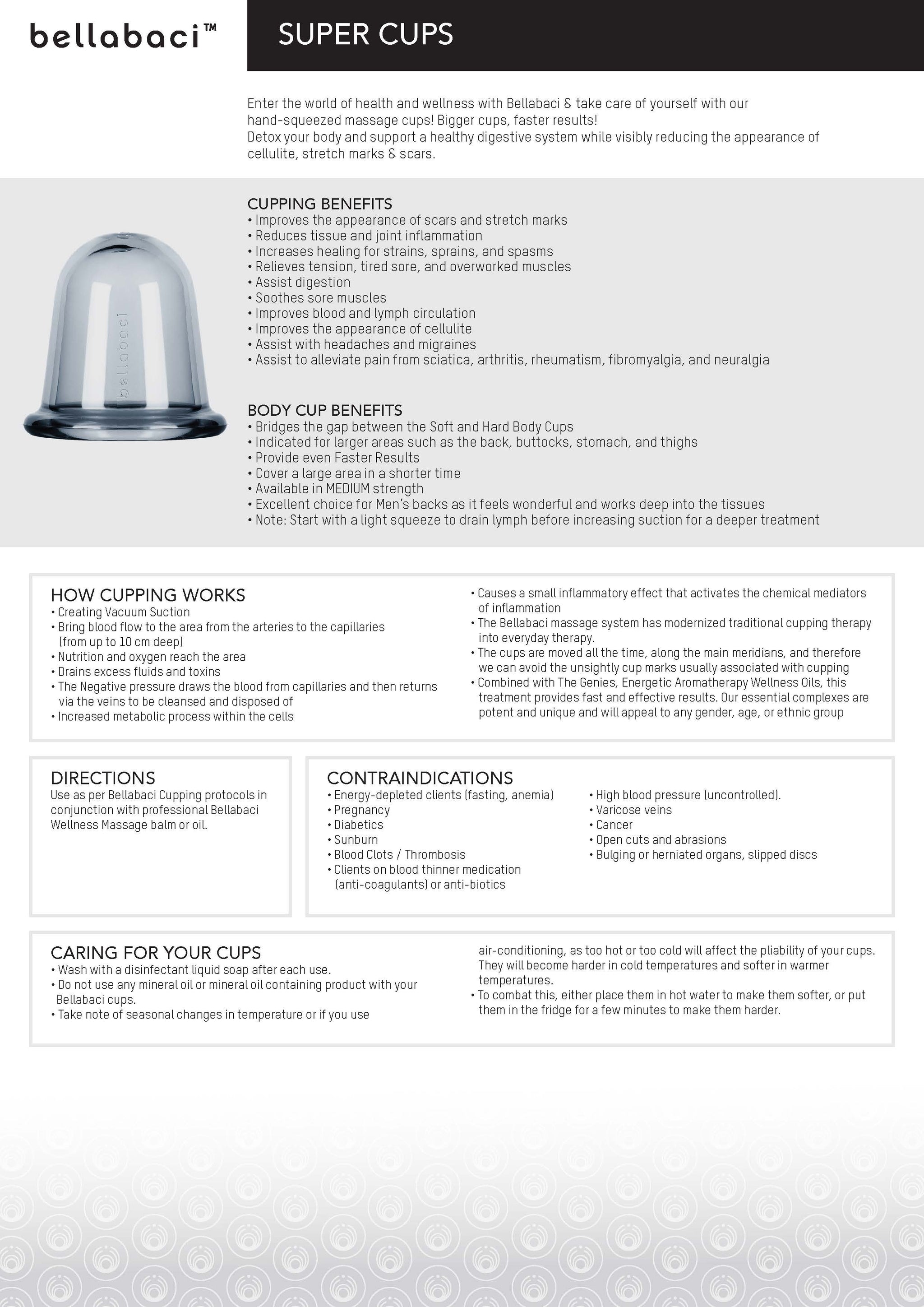 Bellabaci Super Cups Set for Cupping Therapy – Universal Companies