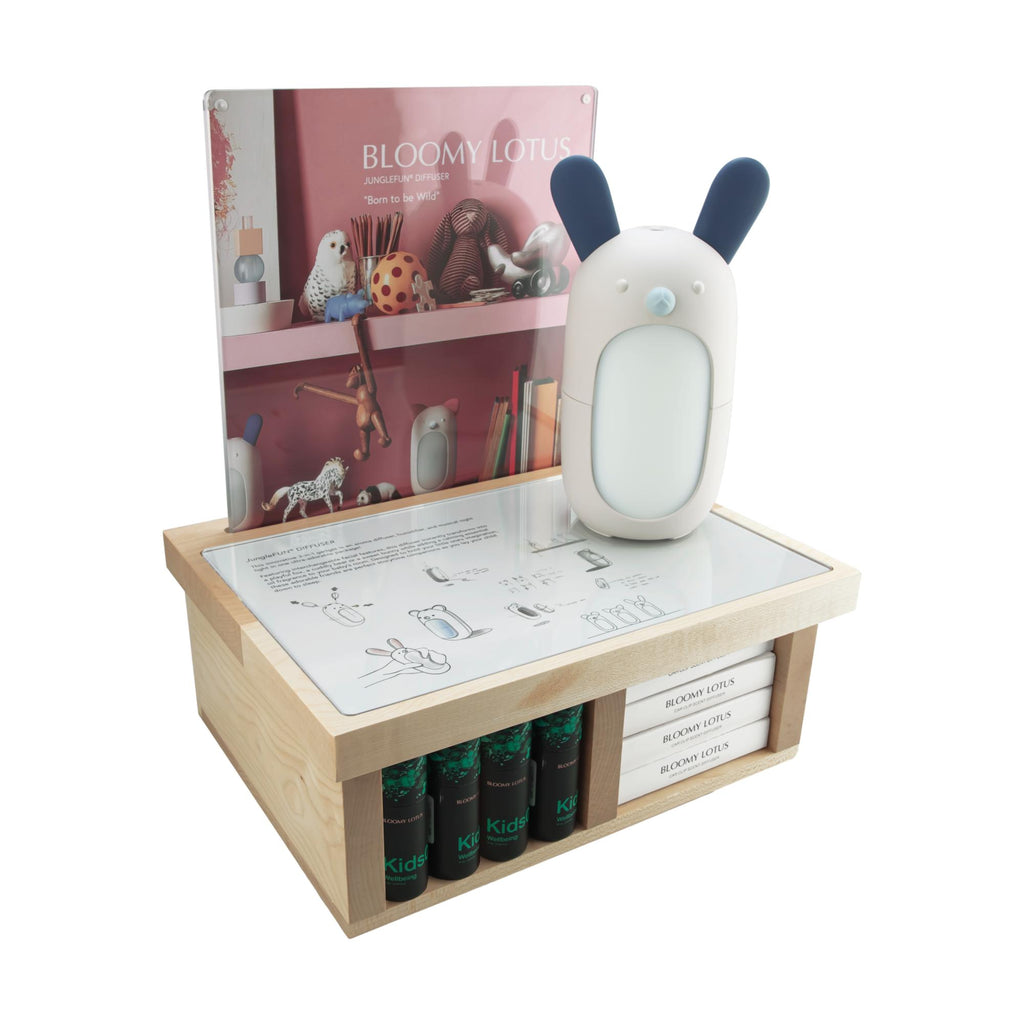 Bloomy Lotus Wooden Display