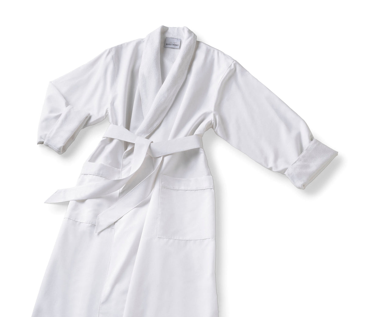 Boca Terry Microfiber Roll Collar Robe – Universal Companies