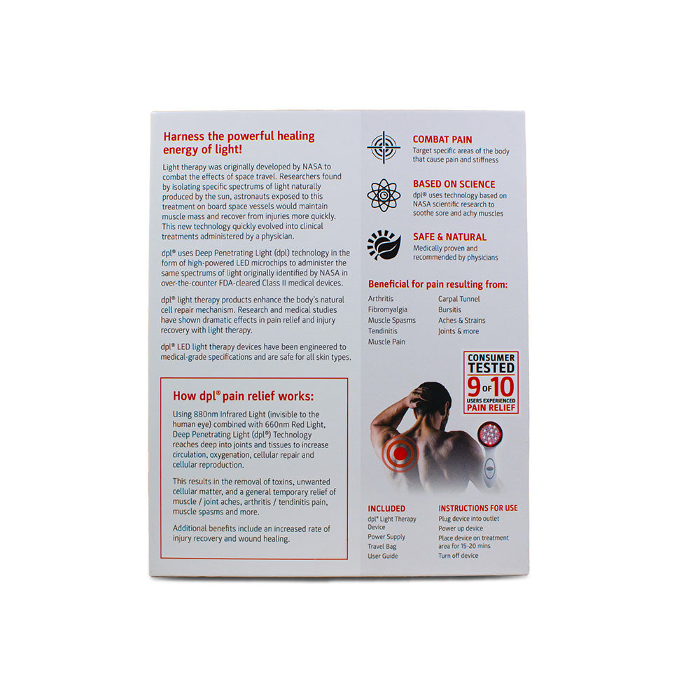 Clinical LED Light Therapy, Pain Relief by dpl Light Therapy ...