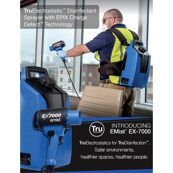 EMist EX-7000 Cordless Backpack Electrostatic Sprayer – Universal Companies