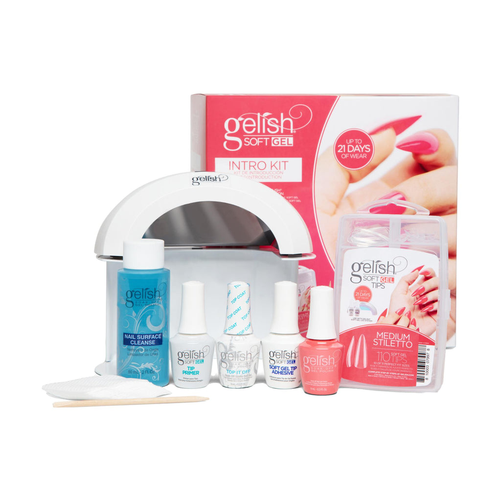 Gelish Soft Gel Medium Stiletto Kit