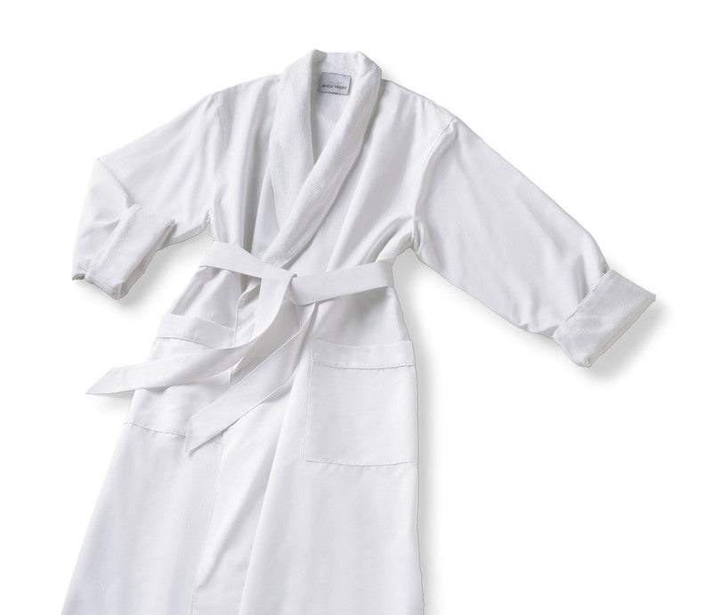 Boca Terry Shawl Collar Microfiber Robe w/ Plush Lining