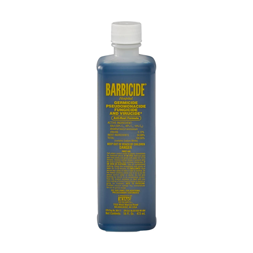 Barbicide Disinfectant Concentrate, 16 fl oz, 64 fl oz & 1 Gal ...