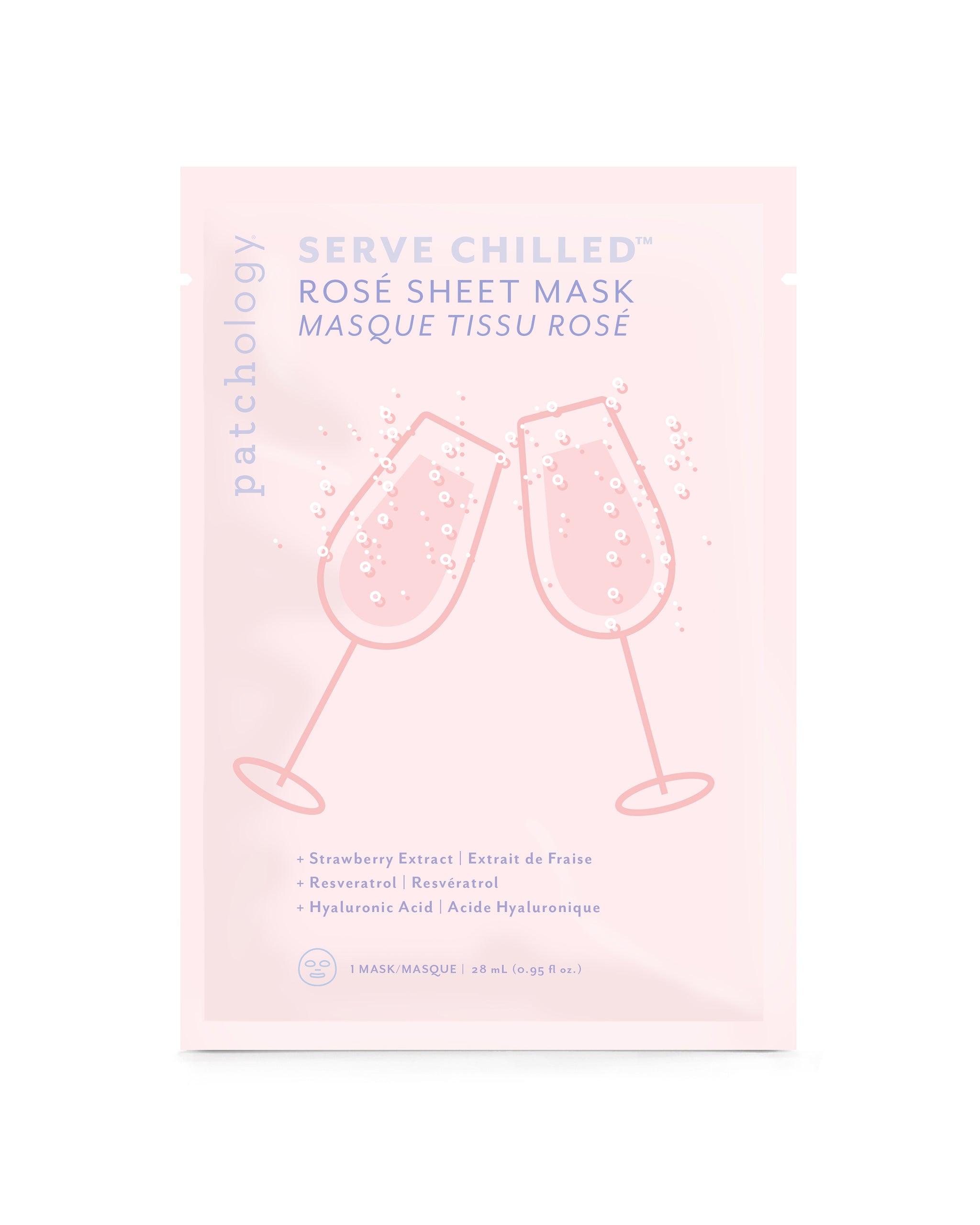 Patchology Serve Chilled Rosé Sheet Mask – Universal Companies