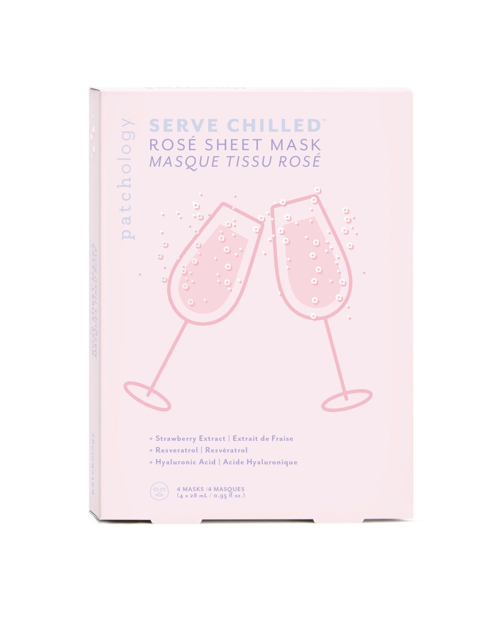 Patchology Serve Chilled Rosé Sheet Mask – Universal Companies