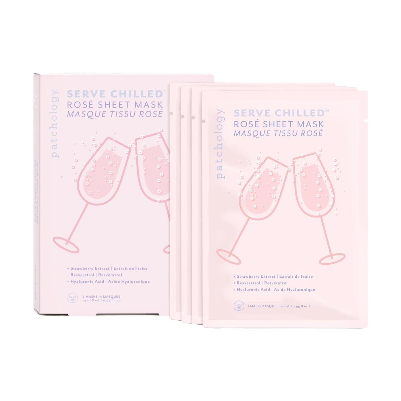 Patchology Serve Chilled Rosé Sheet Mask – Universal Companies