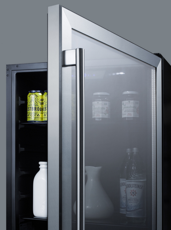 Summit Under Counter Glass Front Fridge, ADA Compliant – Universal ...