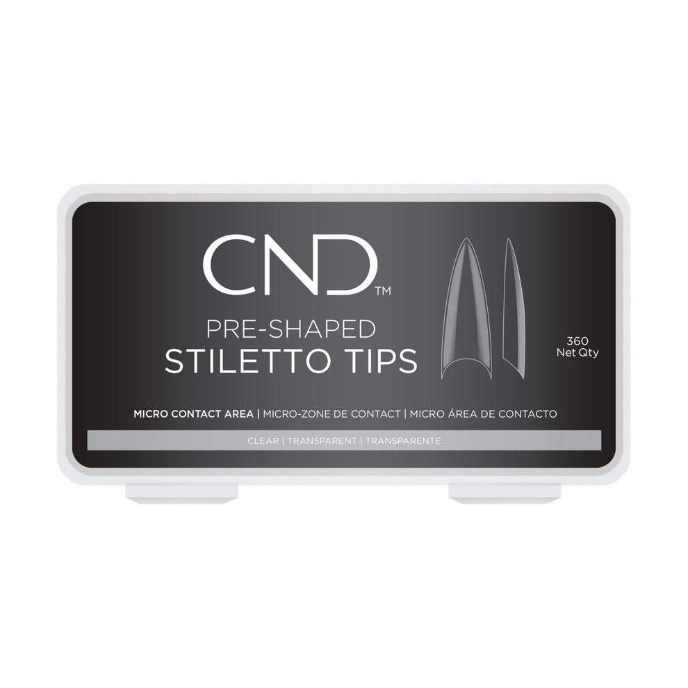 CND Enhancements, Pre-Shaped Stiletto Tips – Universal Companies