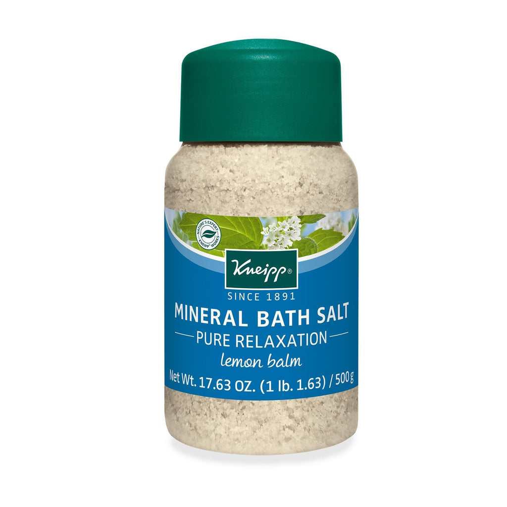 Bath & Body 17.63 oz Kneipp Lemon Balm Mineral Bath Salt Pure Relax