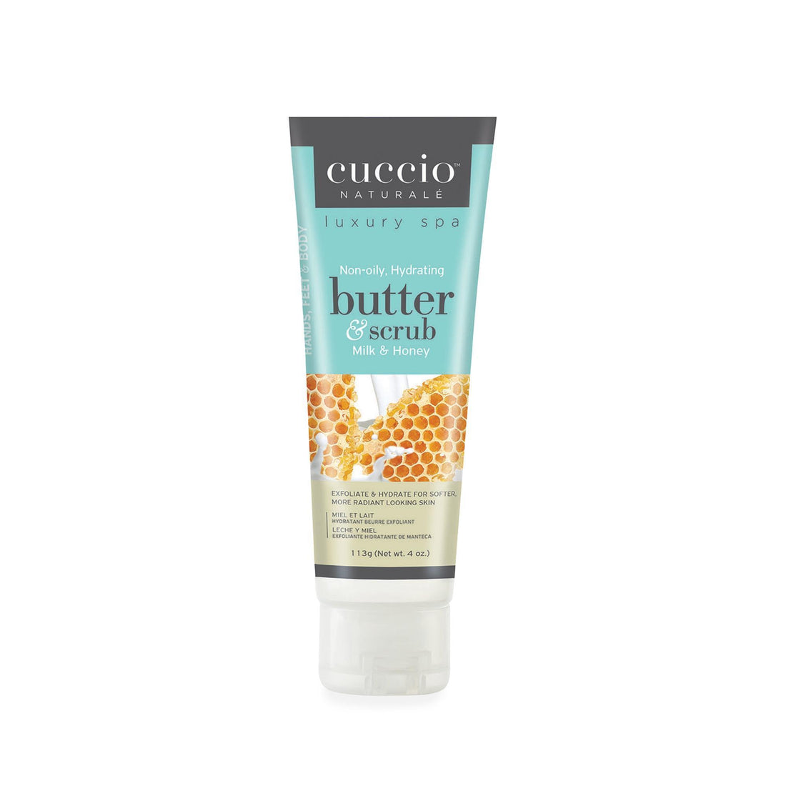 Cuccio Butter Scrub, Milk & Honey, 4 oz – Universal Companies