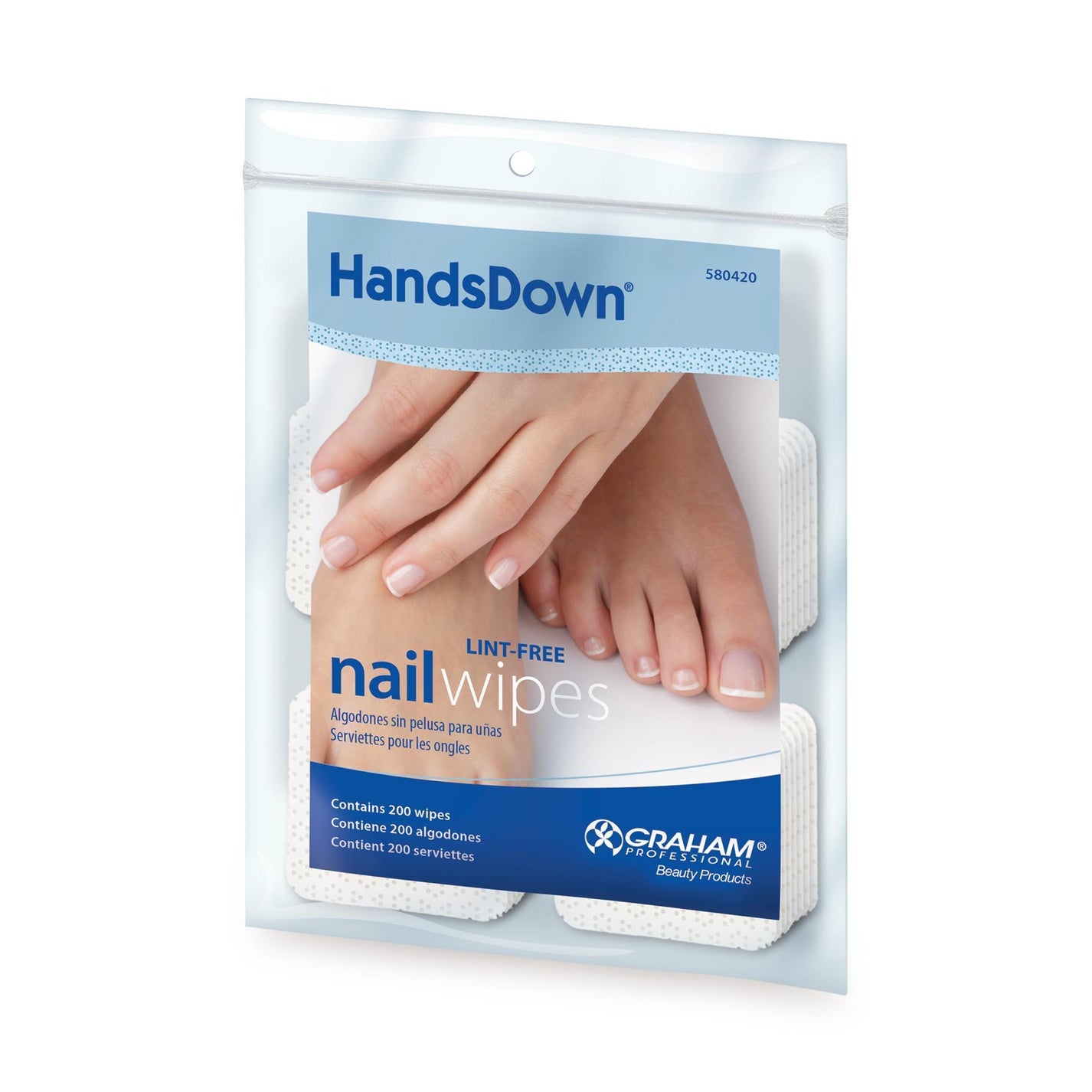 HandsDown Lint Free Nail Wipes, 200 ct – Universal Companies