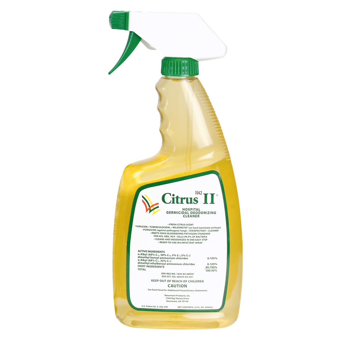 Citrus II Germicidal Cleaner – Universal Companies