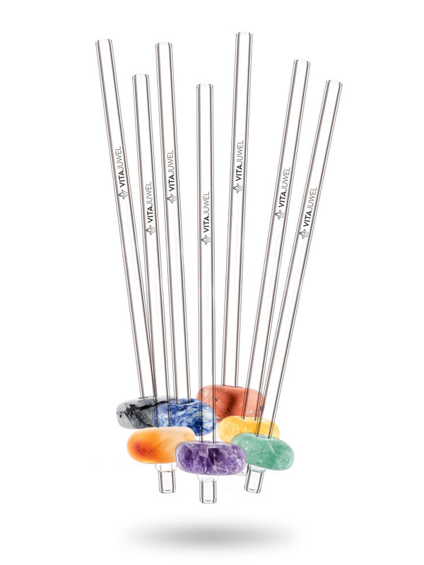 VitaJuwel Crystal Straw Set, 7 pc – Universal Companies