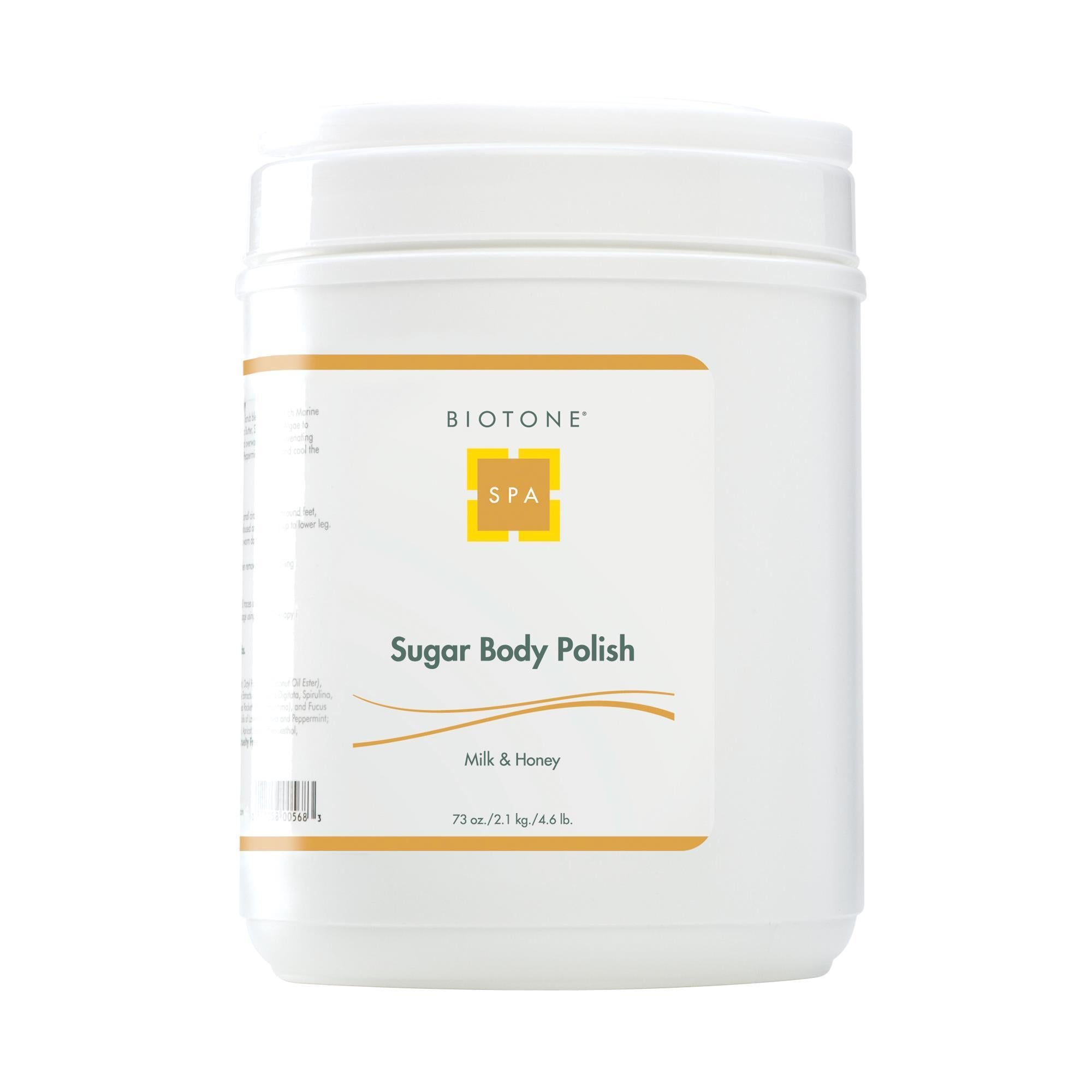 Biotone Sugar Body Polish, Milk & Honey, 73 oz – Universal Companies