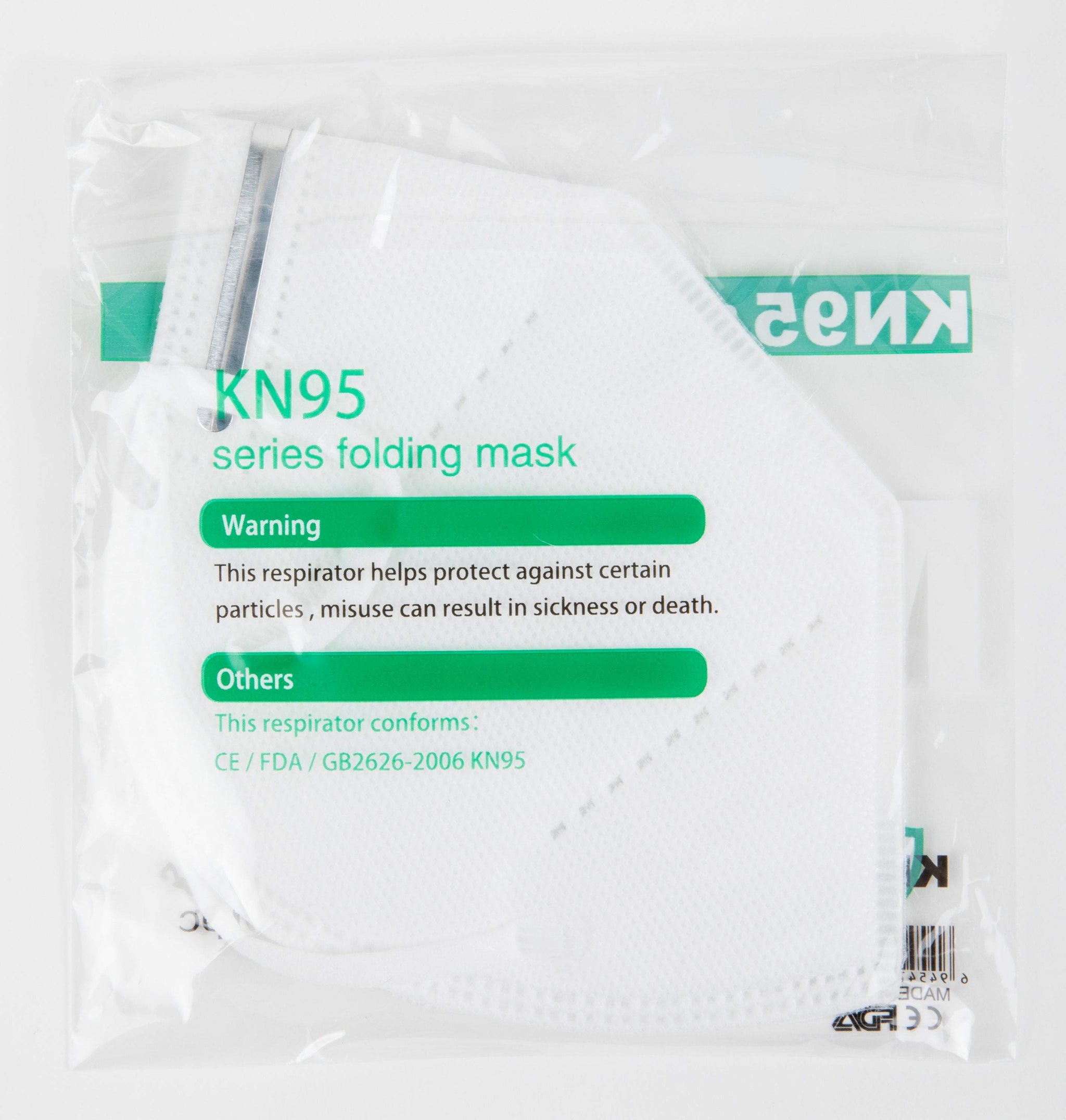 KN95 Disposable Protective Face Mask, 5 Ply, 1 Count, by Dispo Touch ...