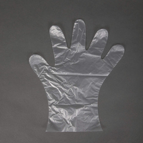 Image of Poly Gloves, 100 ct