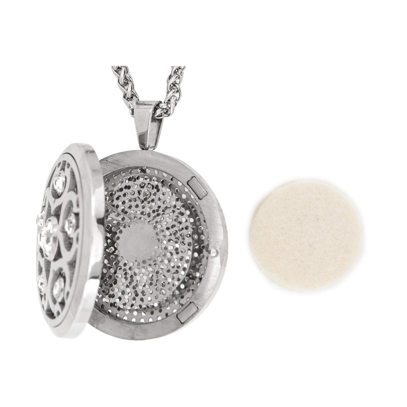 Crystalized Aromatherapy Locket Necklace – Universal Companies