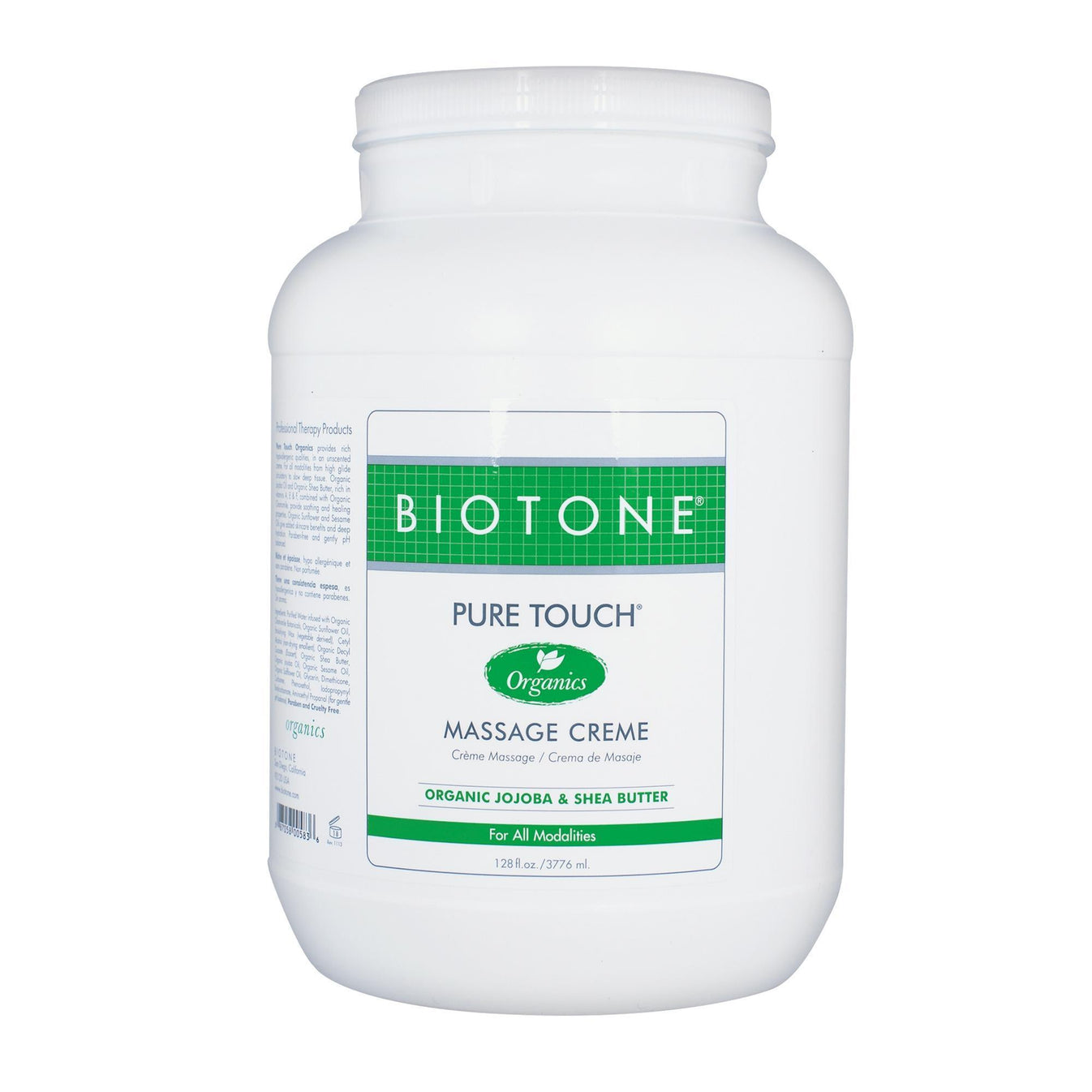 BIOTONE Pure Touch Organics Massage Crème – Universal Companies