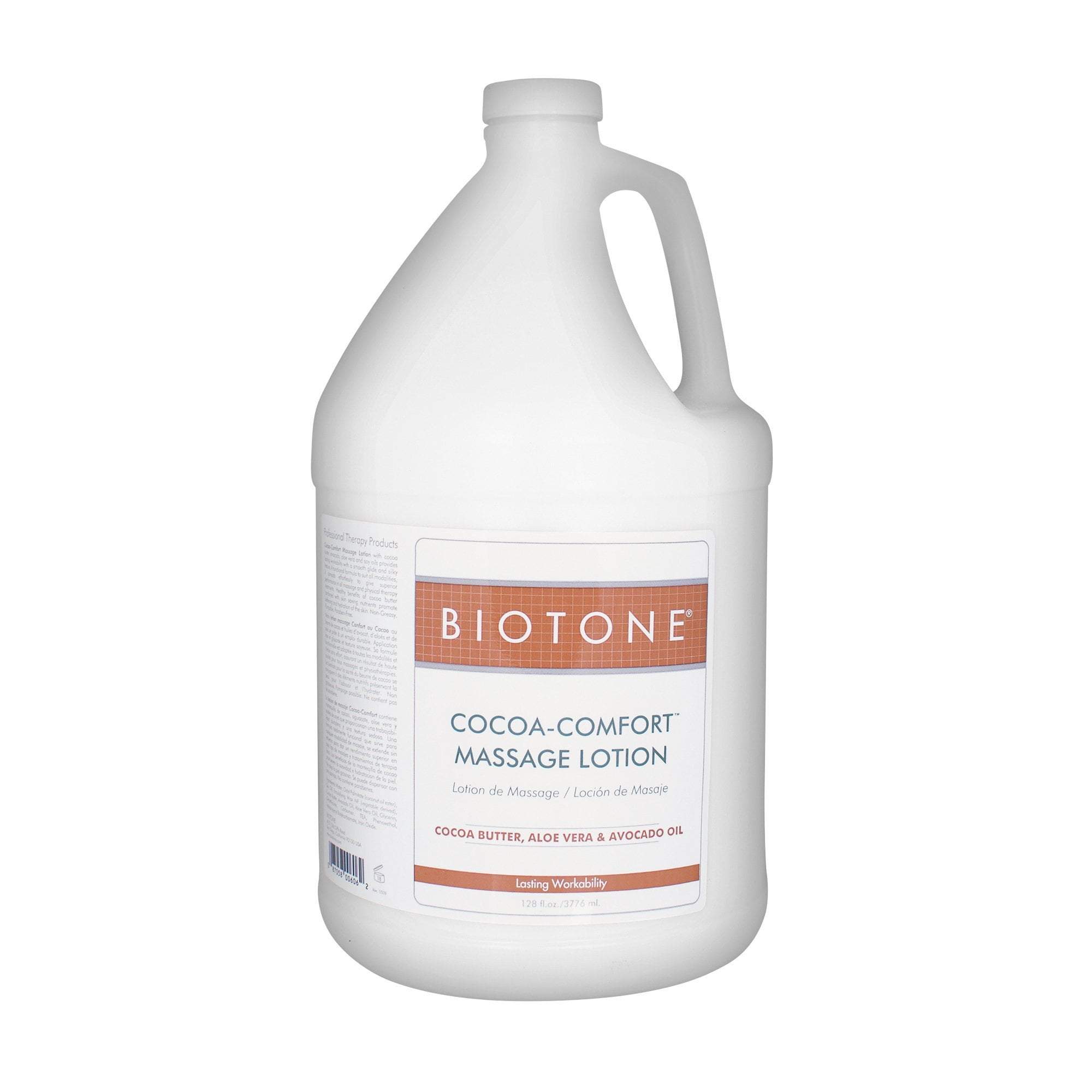 Biotone Cocoa-Comfort Massage Lotion, 1 gallon – Universal Companies