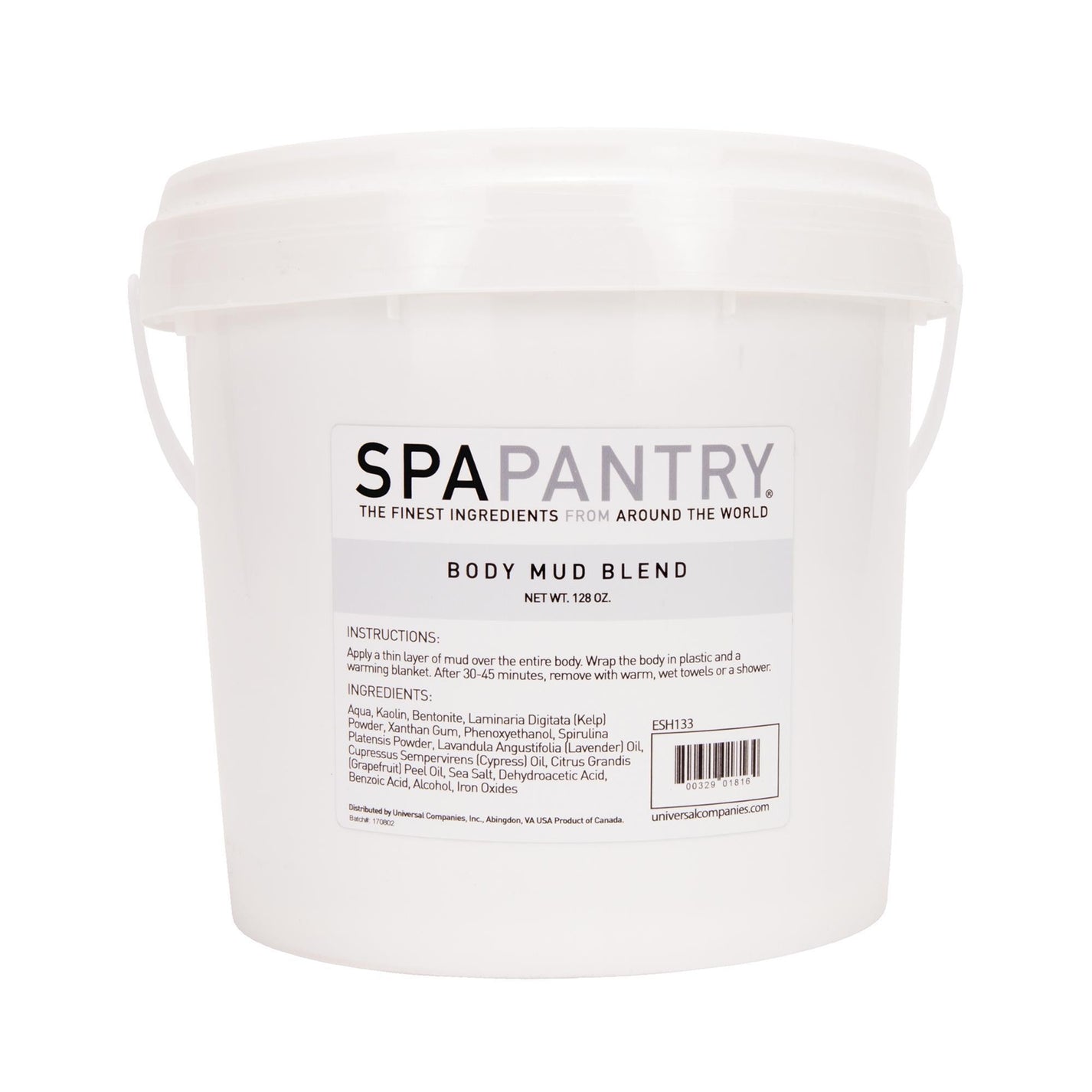 Spa Pantry Body Mud Blend, 1 Gallon – Universal Companies