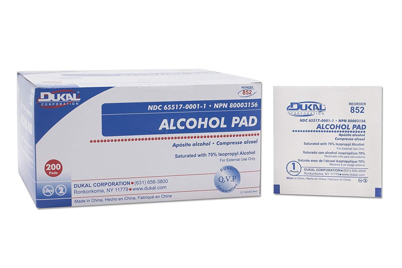 Alcohol Prep Pad, 200 ct – Universal Companies