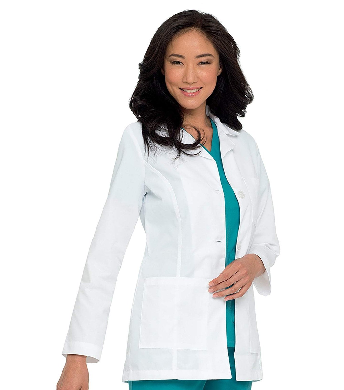 Women's Lab Coat in White by Landau – Universal Companies